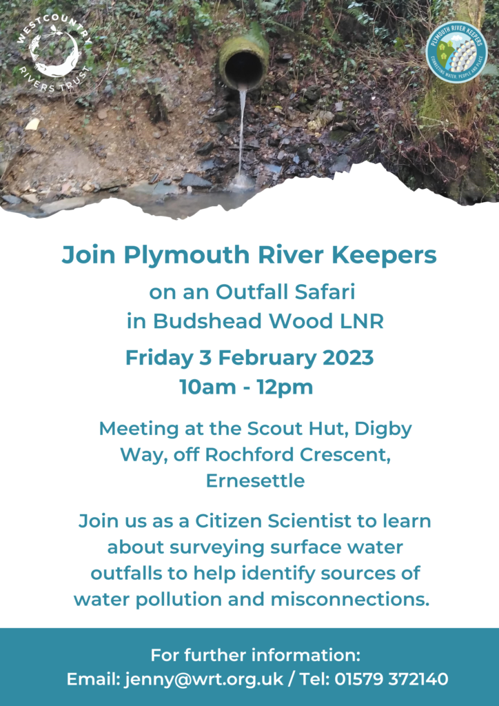 Plymouth River Keepers 'Outfall Safari' - Westcountry Rivers Trust